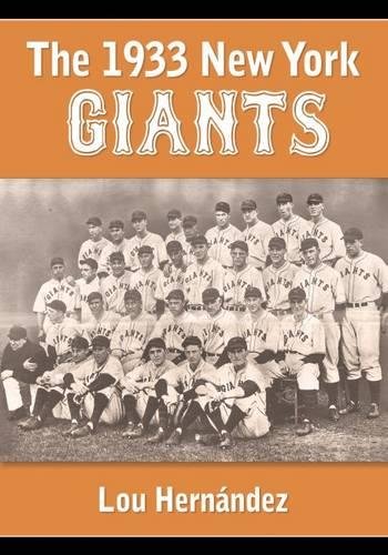 The 1933 New York Giants: Bill Terry's Unexpected World Champions ...