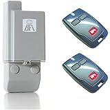 BFT Clonix 2E 2 canali ricevitore 433,92 MHz 12-24V AC / DC per MITTO ...