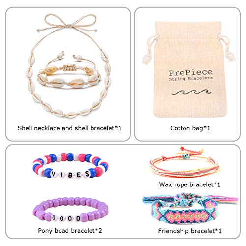 BOKIN PrePiece VSCO Girl Stuff Set 35Pcs Stickers 15 Pcs Velvet Fabric ...