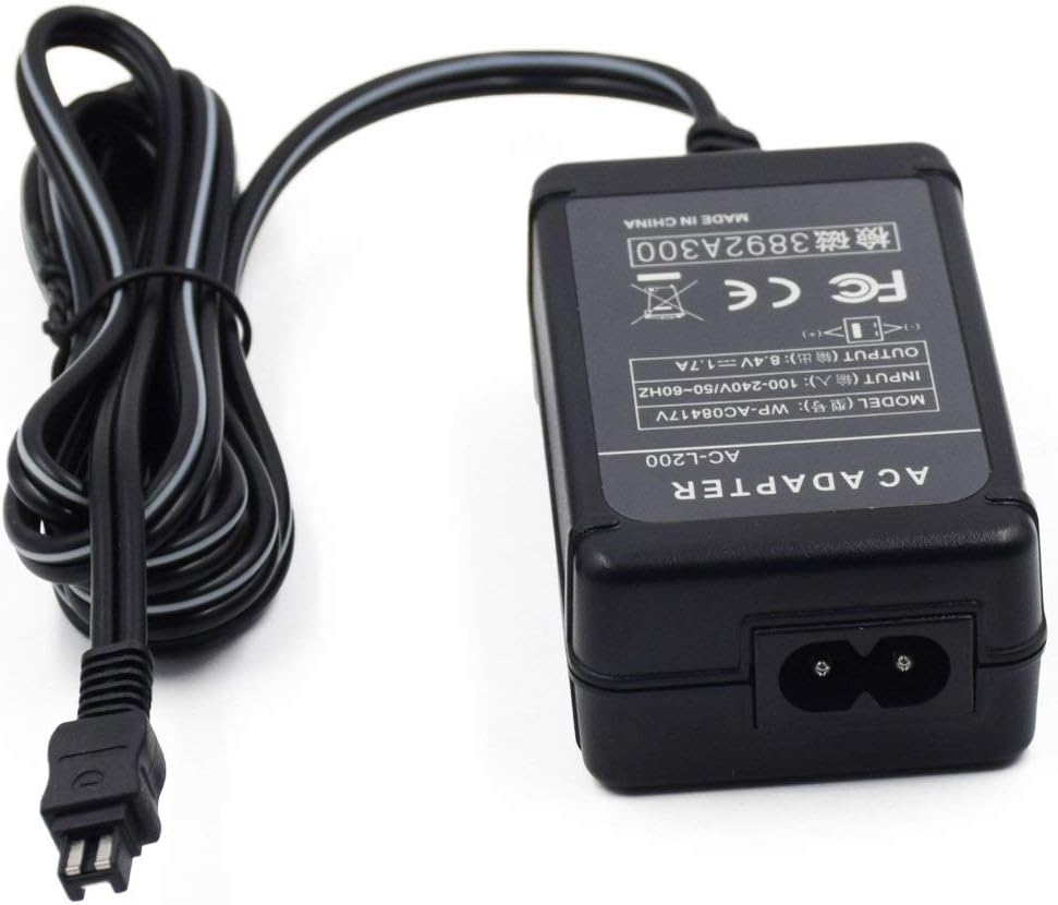 AC-L200 AC Power Adapter Kit Replacement for Sony AC-L200C AC-L25A AC ...