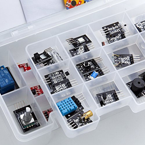 Купить Elegoo 37-in-1 Sensor Module Kit for Arduino UNO R3, MEGA, NANO в интернет-магазине ...