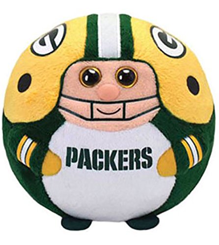 Ty Beanie Ballz Green Bay Packers Plush Nfl