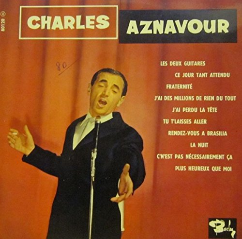 Charles Aznavour - Charles Aznavour 10" Lp- Barclay LP (1962) - Amazon ...