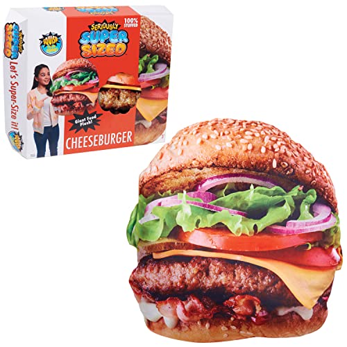 Mua Just Play Seriously Super Sized 24-inch Stuffed Cheeseburger Food ...