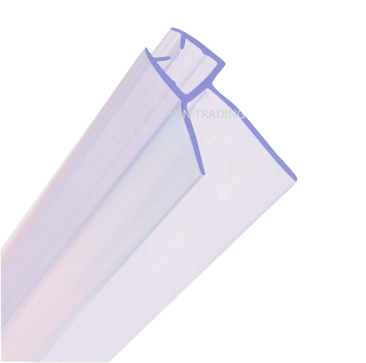 HNNHOME® Rubber Plastic Bath Shower Screen Seal Strip For 8-10mm Glass ...