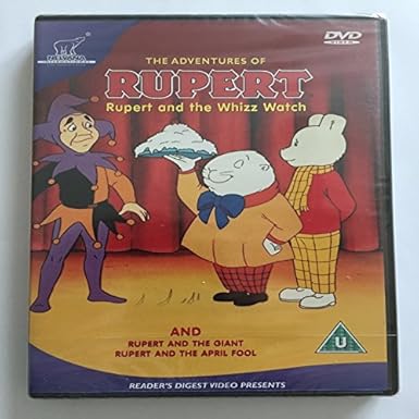 The Adventures Of Rupert-3 DVD set. The Dragon Race/The Space Pilots ...