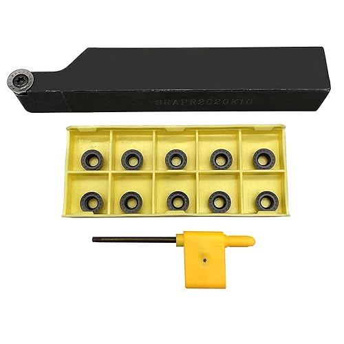 GBJ SRAPR 2020K10 + RPMT10T3MOE-JS LF6018 20mm*125mm Lathe Turning ...