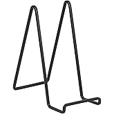 Amazon.com: Large Plate Holder Display Stand - 10 inch Tall Plate ...