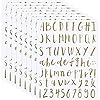 8 Sheets Vinyl Alphabet Letter Sticker Cursive Alphabet Letter Script ...