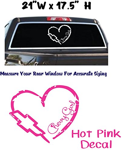 Compare Price: chevy girl truck decals - on StatementsLtd.com