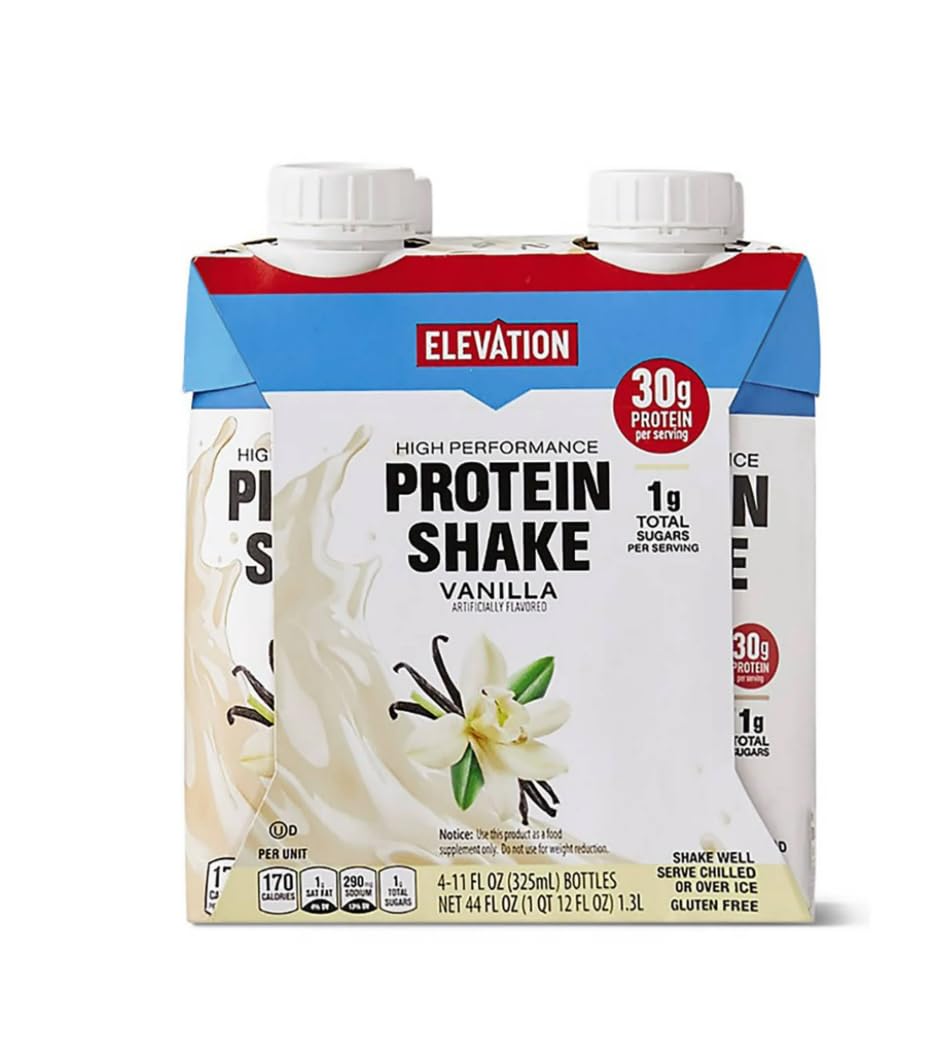 Elevation - High Performance Protein Shake (Vanilla) - SuppCo