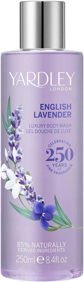 Yardley Of London English Lavender Luxury Body Wash for her 250ml ...