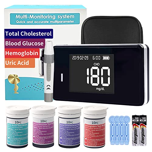 Accu-Answer 4 in 1 Hemoglobin Test Meter Kit, Hemoglobin Tester ...
