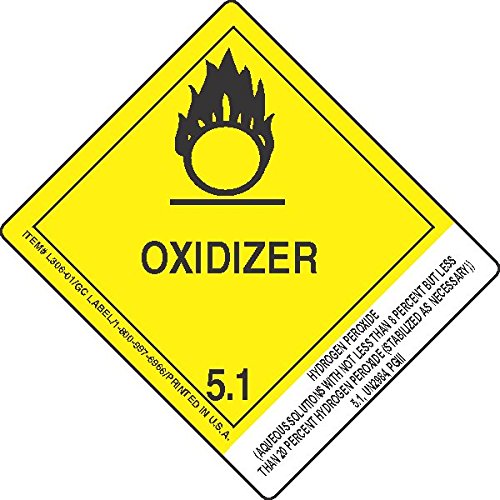 GC Labels-L306P3004, Hydrogen Peroxide (Aqueous Solutions With Not Less ...
