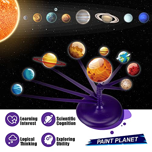 Solar System for Kids, Space Toys-8 Planets Solar System Model with ...
