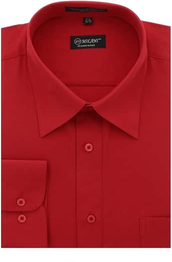 Milani Men's Dress Shirt with Convertible Cuffs at Amazon Men’s ...