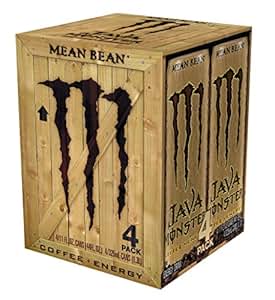 Amazon.com : Java Monster, Mean Bean, 11 fl oz, 4 Pack : Grocery ...