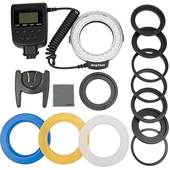 Amazon.com : Neewer 48 LED Ring Light for Macro Canon Nikon Sigma ...