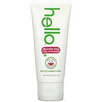 Amazon.com : Hello Natural Watermelon Flavor Kids Fluoride Free ...