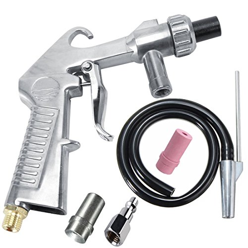 Jewboer Sand Blaster Gun Kit,Sandblaster Blast Gun,Media Blaster Gun ...