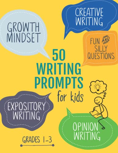 50 Writing Prompts for Kids: Growth Mindset Questions | Creative ...
