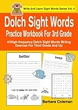 Dolch Sight Words Practice Work Book: 87 High-frequency Dolch Sight ...