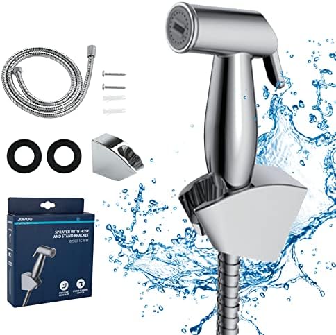 Handheld Bidet Sprayer for Toilet, JOMOO Shattaf Kit with 47inch Bidet ...