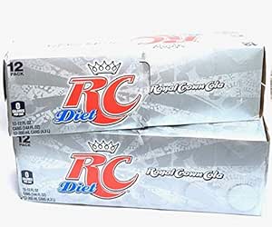 Amazon.com : 7 UP Royal Crown Diet Cola, 12-Ounce (Pack of 24) : Soda ...
