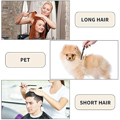 11 Pieces Hair Styling Razor Hair Thinning Comb Hair Texturizing ...