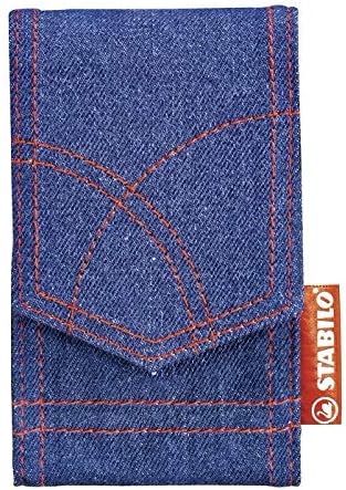 STABILO point 88 mini in a jean pouch of 8 assorted colours – BigaMart
