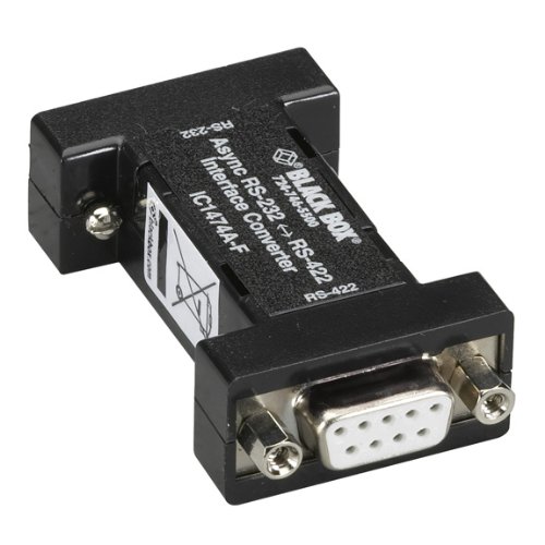Buy Black Box Async RS232 to RS-422 Interface Bidirectional Converter, DB9 Female to DB9 Female ...