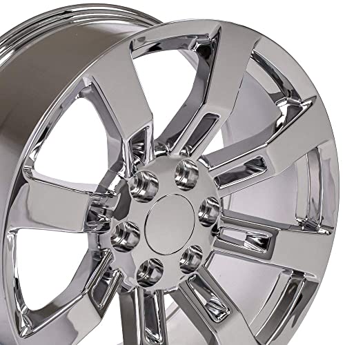 OE Wheels LLC 20 inch Rims fit Pre-2019 Silverado Sierra Pre-2021 Tahoe Suburban Yukon Escalade ...