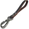 Amazon.com : Genuine Leather Short Dog Lead, Strong Traffic Pet Leads ...