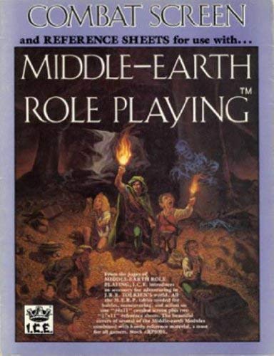 Combat Screen and Reference Sheets (MERP/Middle Earth Role Playing ...