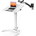 Amazon.com: JOY worker Foldable Mobile Standing Desk and Ergonomic 360 ...