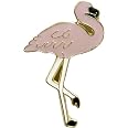 Amazon.com: Pink Flamingo Enamel Pin : Clothing, Shoes & Jewelry