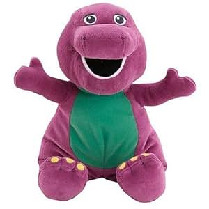 Amazon.com: PBS Barney the Purple Dinosaur Toy - 14" Huggable Barney ...