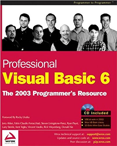 Download Now: Professional Visual Basic 6: The 2003 Programmer's ...