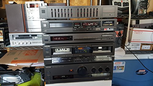 VINTAGE 1990 TECHNICS SEPARATE COMPONENTS STEREO SYSTEM INTEGRATED
