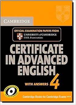 Cambridge Certificate in Advanced English 4 for Updated Exam Student's ...
