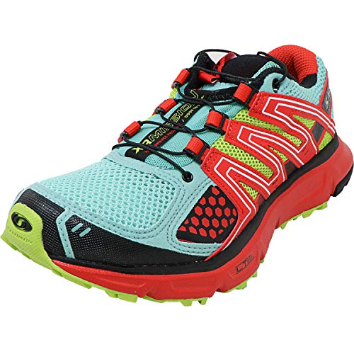 Salomon Women's XR Mission Running Shoe,Celedon/Papaya/Pop Green,7 M US ...