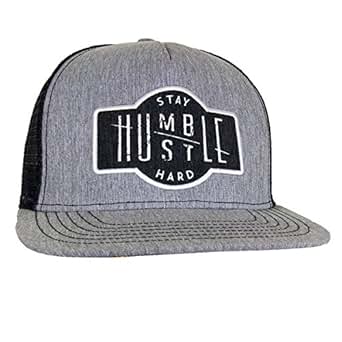 Stay Humble Hustle Hard Trucker Hat at Amazon Men’s Clothing store: