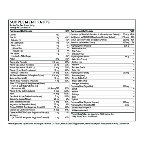 Thorne Research – MediPro Vegan All-in-One Shake – Vegetable-Based ...