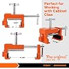 PONY 4-Pack Cabinet Clamps, 8510 Cabinet Claw, Face Frame Clamps for ...