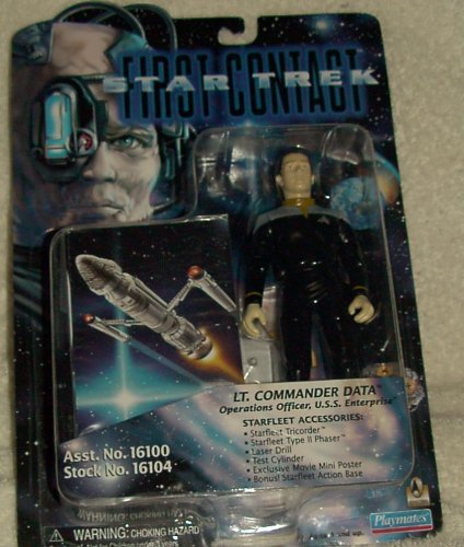 Buy Star Trek First Contact Action Figure Lt Commander Data Online at ...