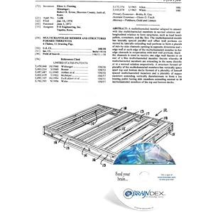 NEW Patent CD for MULTICHANNELED MEMBER AND STRUCTURES FORMED THEREWITH ...