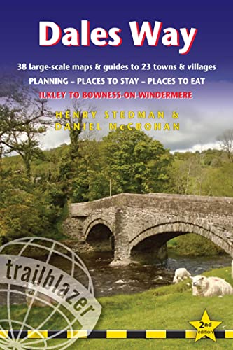Dales Way: British Walking Guide: 38 Large-Scale Walking Maps (1:20,000 ...