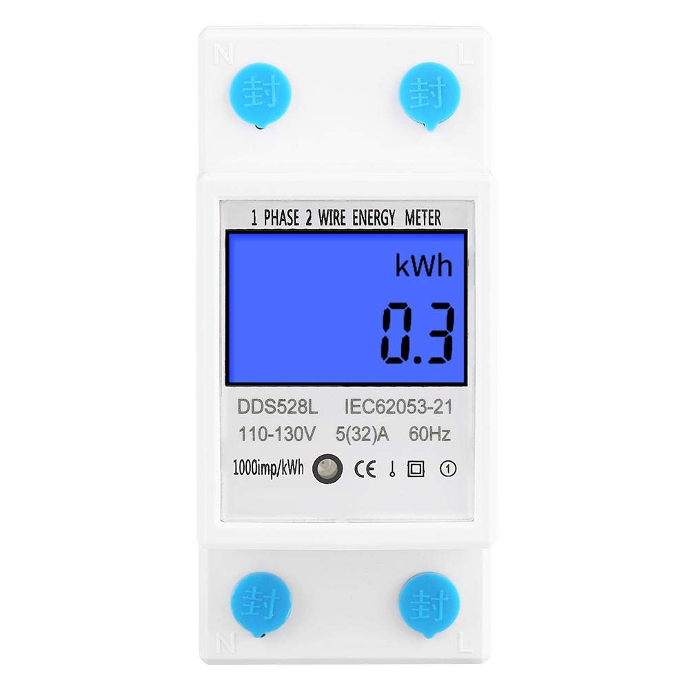 Mua 5-32A 110-130V 60Hz Single Phase Multifunction Digital Energy Meter for Electric Use Digital ...