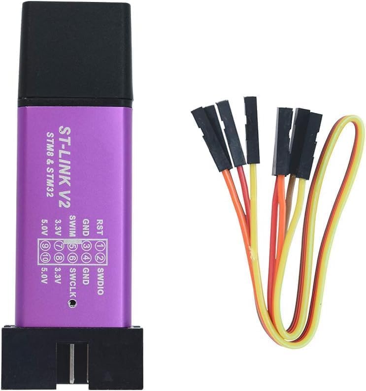 ST-Link STM32 Emulator, Aideepen ST Link V2 Stm32 Programmer Unit mini ...