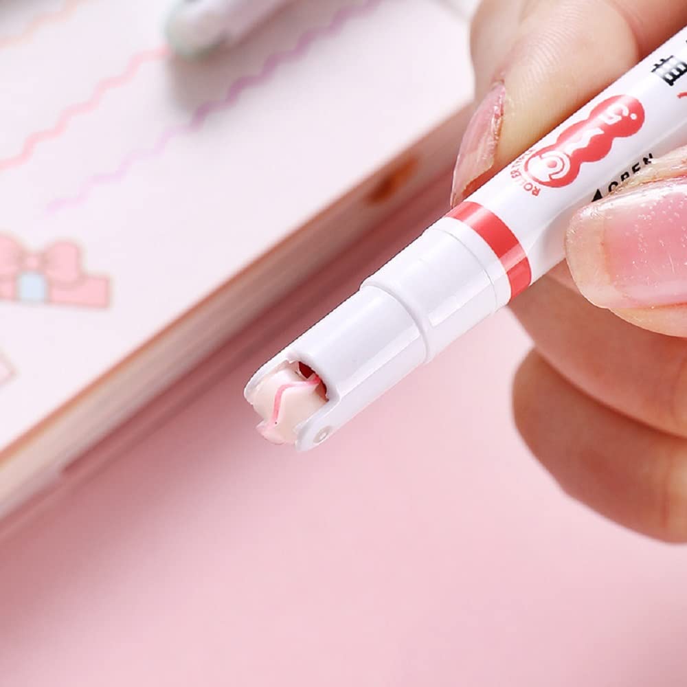 Mua 6 Pcs Colorful Curve Highlighter Pen Set, Multi-color Line Shaped ...